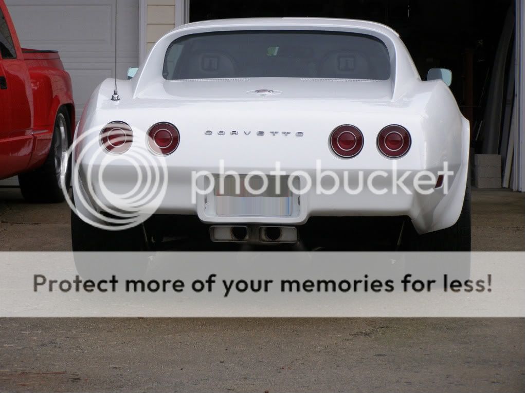 Recessed exhaust tips on newer C3's? - CorvetteForum - Chevrolet ...