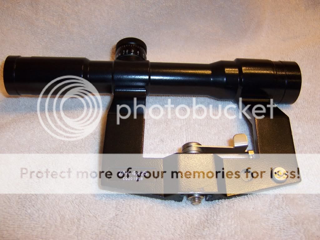 ZEISS ZFK 4X25 East German AK74 scope. BRAND NEW & COMPL | AK Rifles