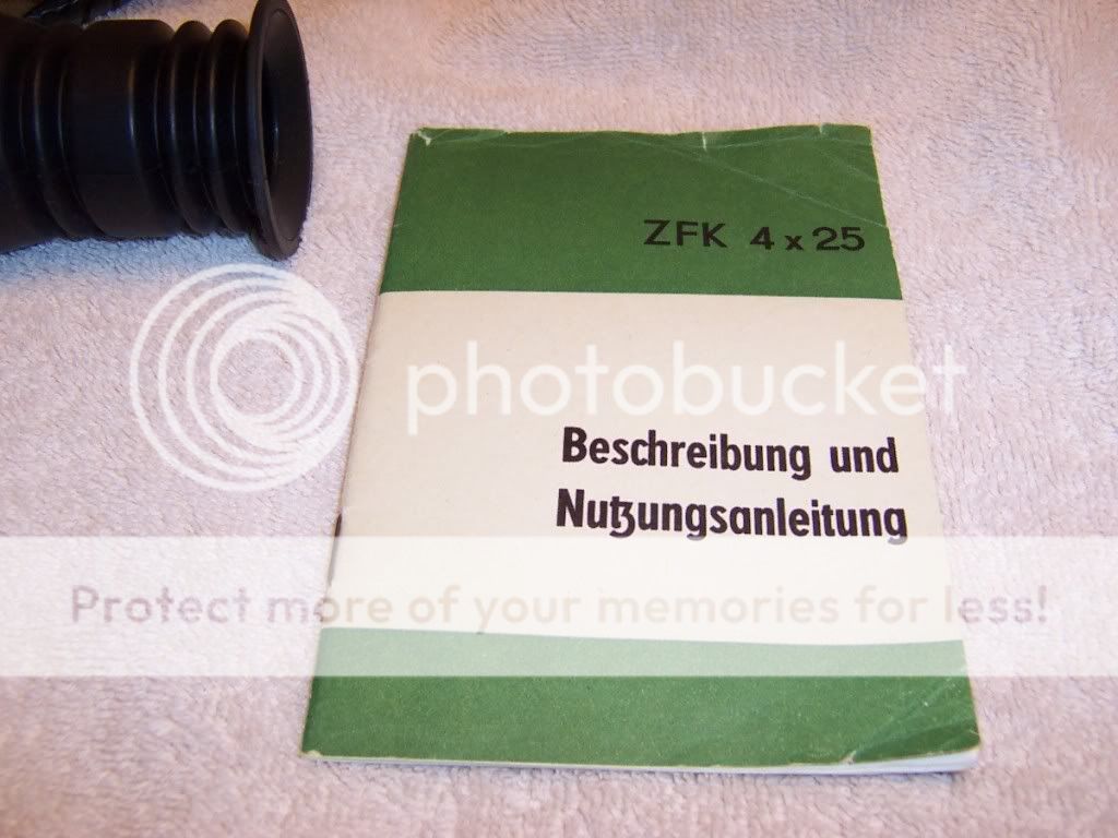 ZEISS ZFK 4X25 East German AK74 scope. BRAND NEW & COMPL | AK Rifles